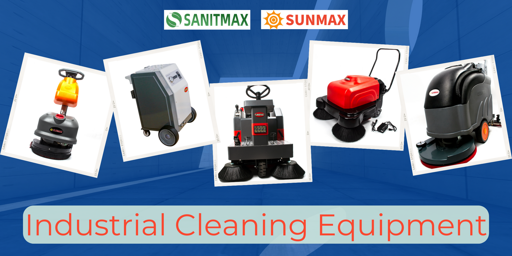 One-stop shop for floor cleaning equipment | SANITMAX